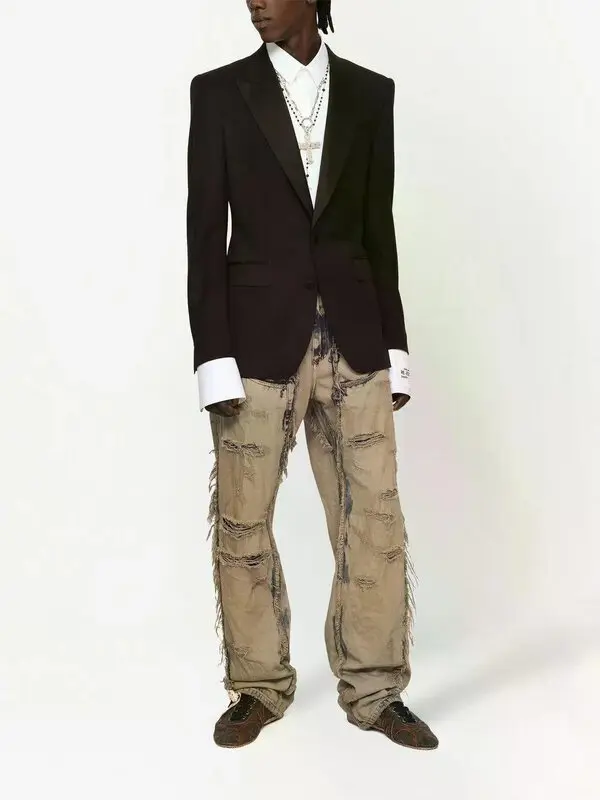 Dolce & Gabbana Sicilia-fit Single-breasted Tuxedo Blazer