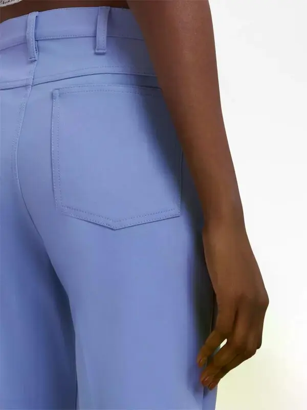 Marni Pressed-crease Straight-leg Trousers