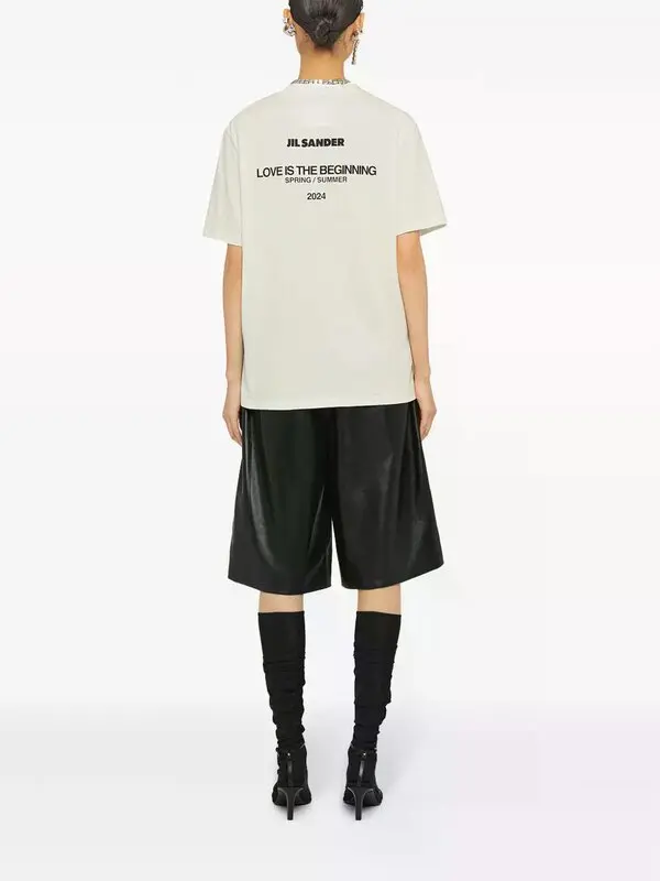 JIL SANDER Logo-print Cotton T-shirt