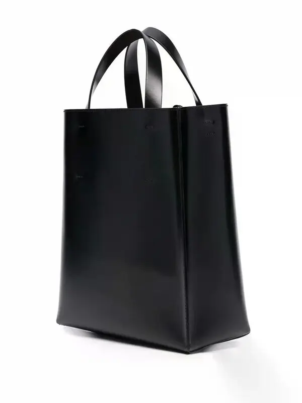 Marni Museo Drawstring Leather Tote