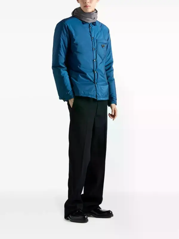 Prada Triangle-logo Shirt