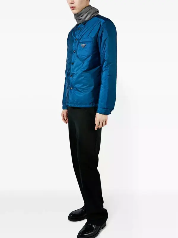Prada Triangle-logo Shirt