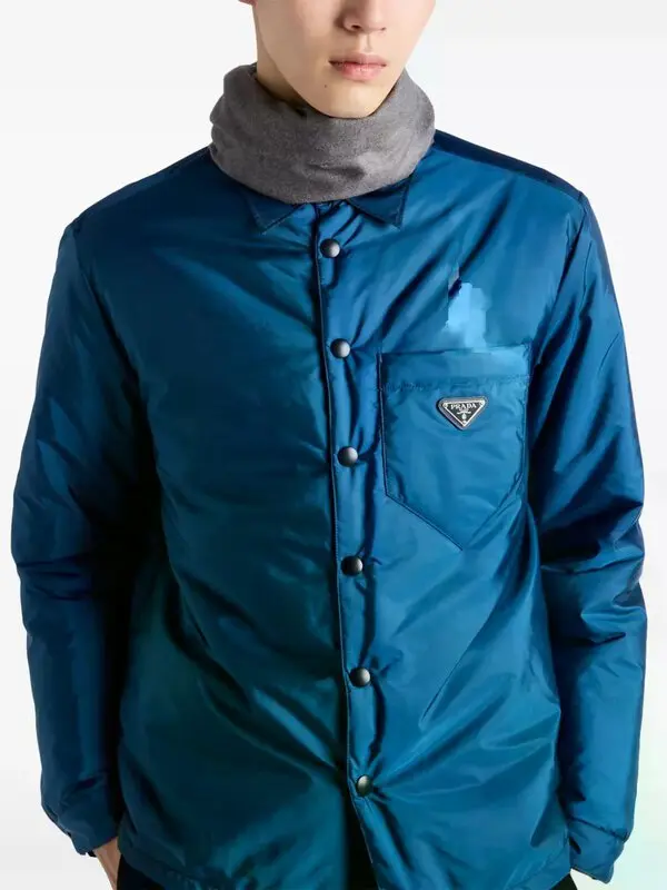 Prada Triangle-logo Shirt