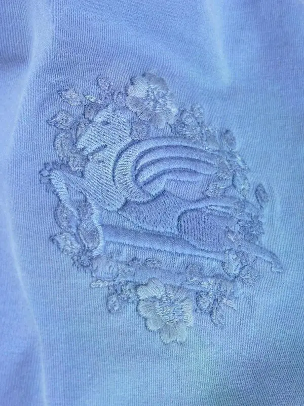 Etro Pegaso-embroidered Cotton T-shirt