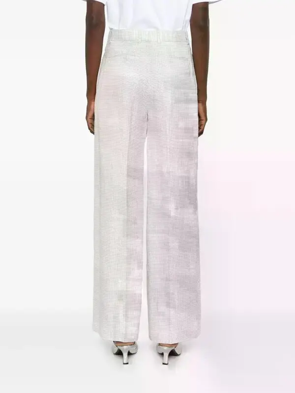Theory Houndstooth-pattern Trousers