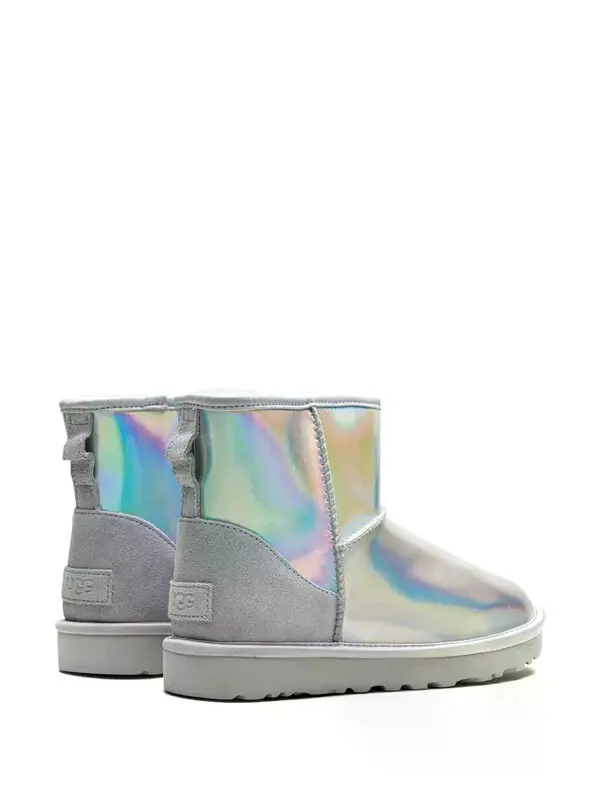 UGG Classic Mini Iridescent Glacier Boots - Grey