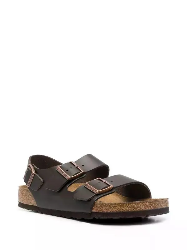 BIRKENSTOCK Buckle-fastening Leather Sandals