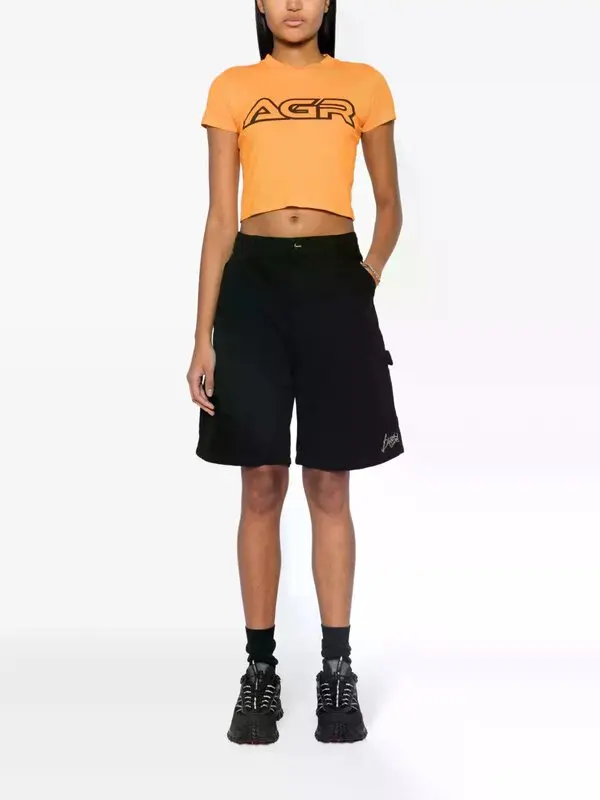 BARROW Logo-embroidered Bermuda Shorts