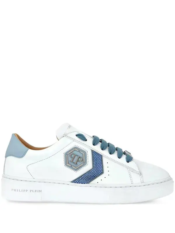 Philipp Plein Arrow Force Strass Hexagon Low-top Sneakers