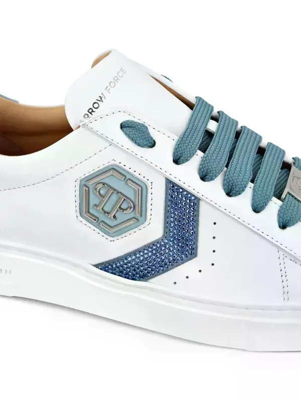 Philipp Plein Arrow Force Strass Hexagon Low-top Sneakers