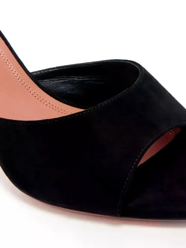 Amina Muaddi 70mm Lupita Sandals