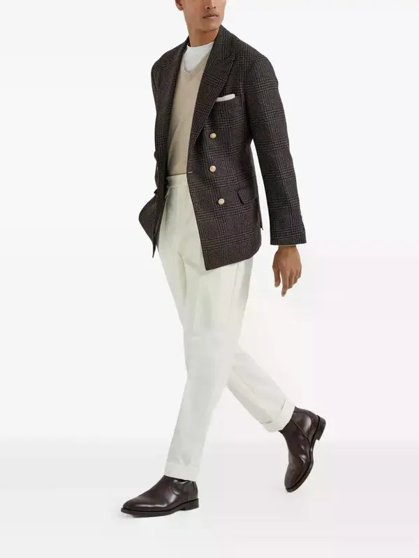 Brunello Cucinelli Long-sleeve Cashmere Jumper - Neutrals
