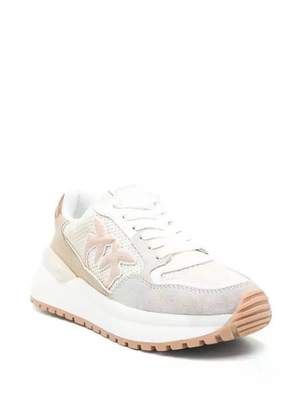Pinko Love Birds-appliqué Sneakers