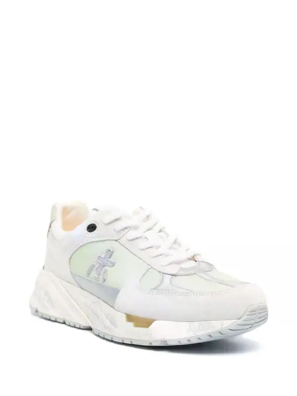 Premiata Mase Panelled Sneakers - Neutrals