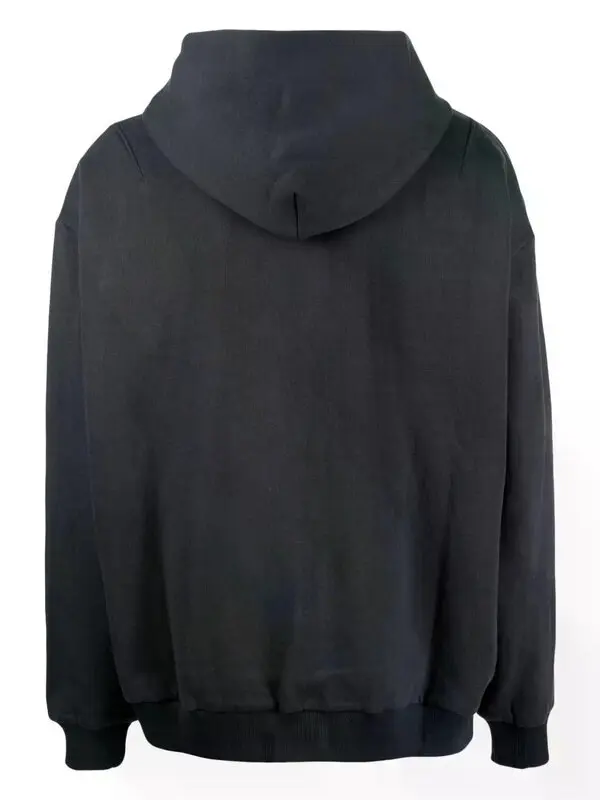 Buscemi Logo-plaque Cotton Hoodie