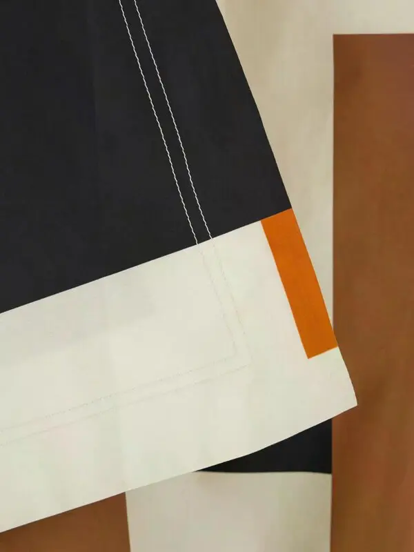 Fendi Ff Puzzle-print Midi Skirt