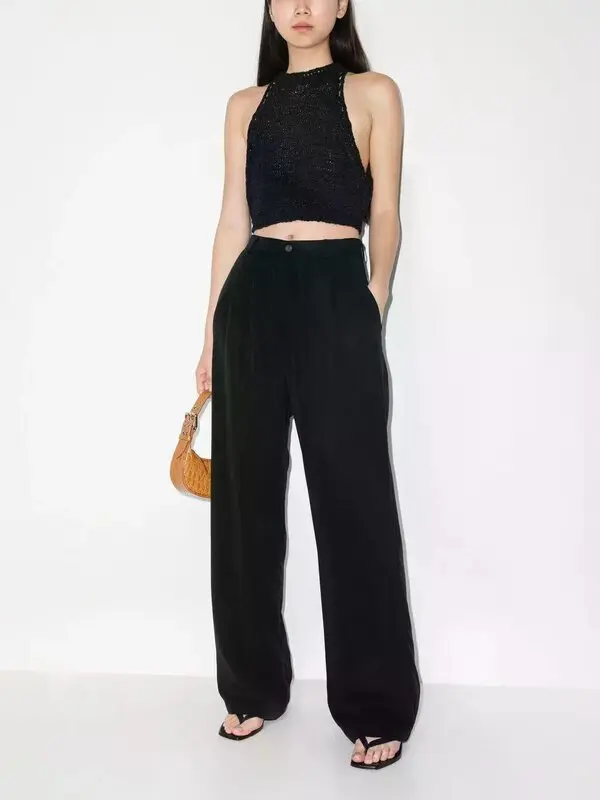 REFORMATION Mason High-waist Wide-leg Trousers