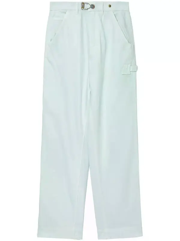 OBJECTS IV LIFE Logo-print Straight-leg Jeans
