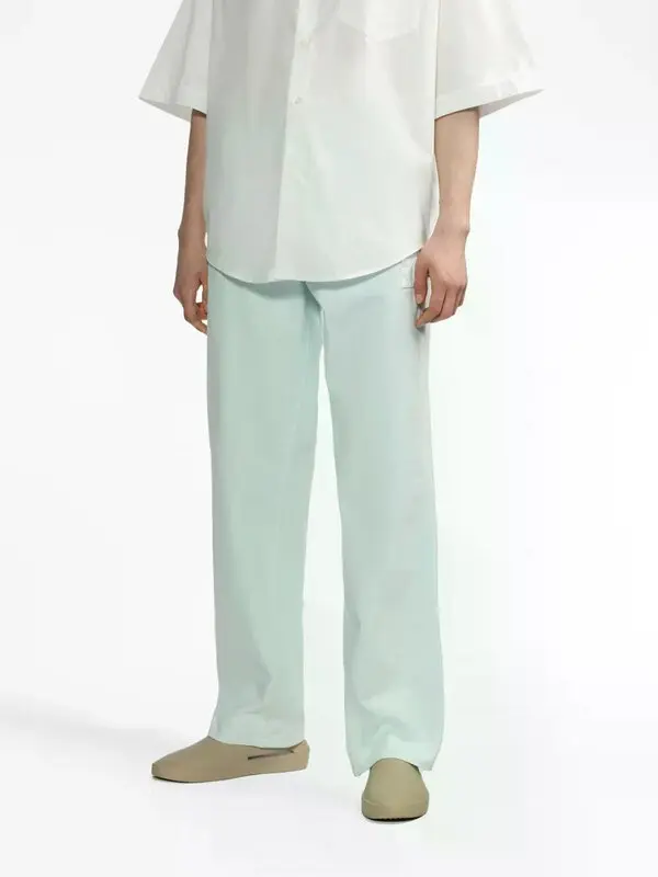 OBJECTS IV LIFE Logo-print Straight-leg Jeans