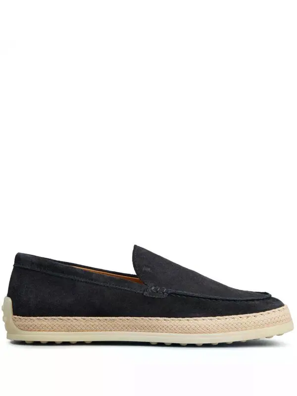 TOD'S Gomma Leather Loafers