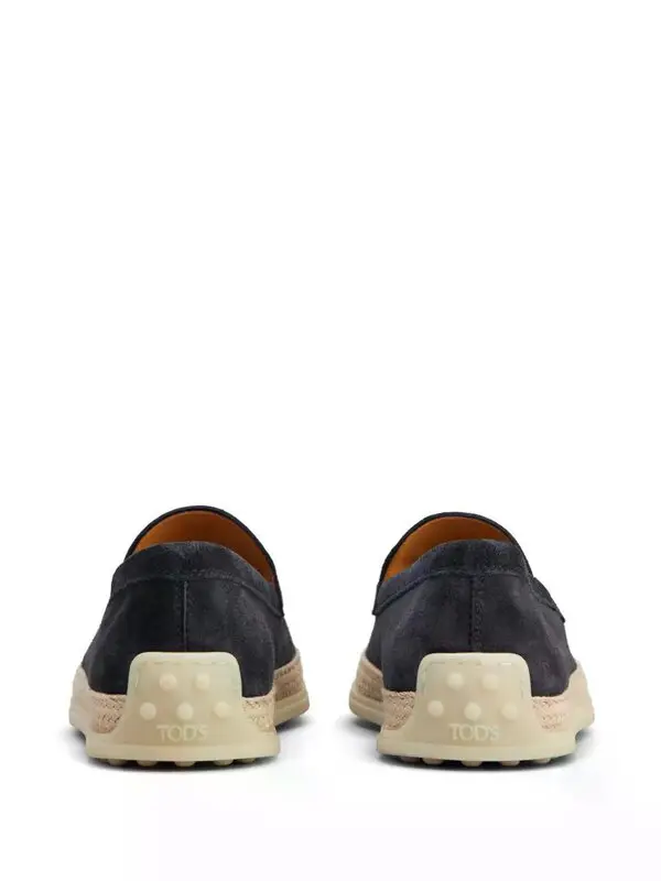 TOD'S Gomma Leather Loafers