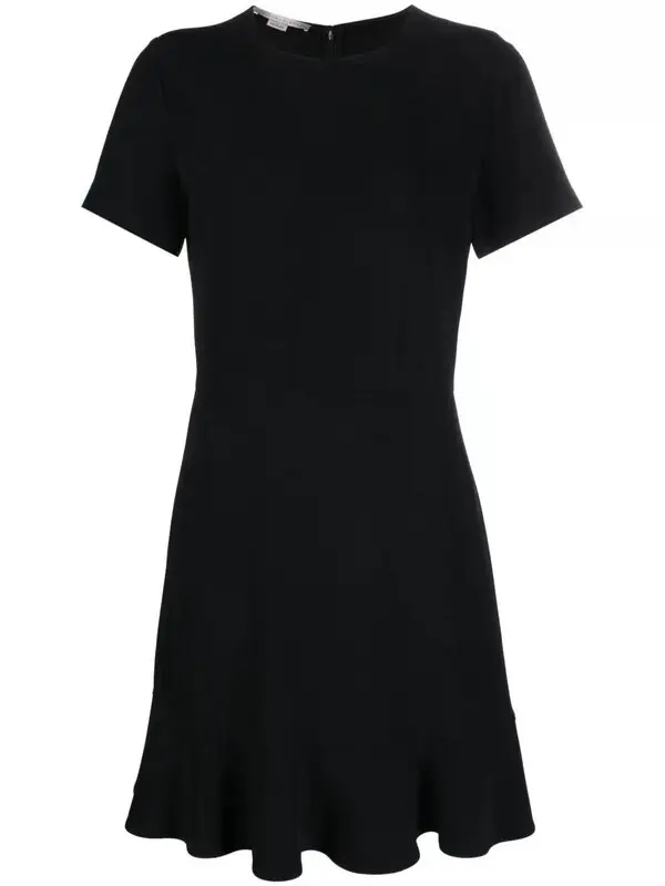 Stella McCartney Iconics Stretch-cady Minidress - Black