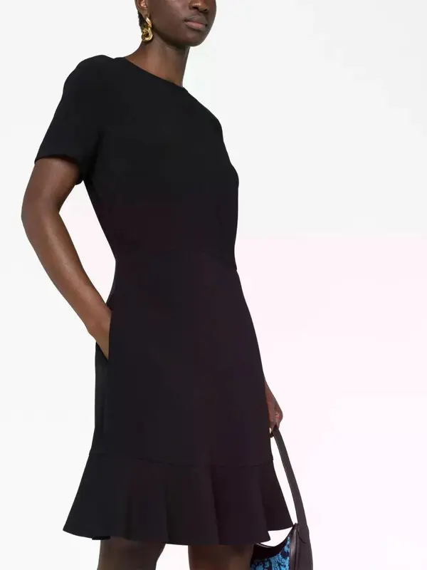Stella McCartney Iconics Stretch-cady Minidress - Black