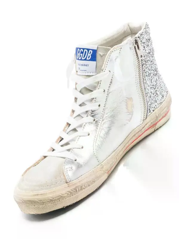 GOLDEN GOOSE Logo-patch Lace-up Sneakers