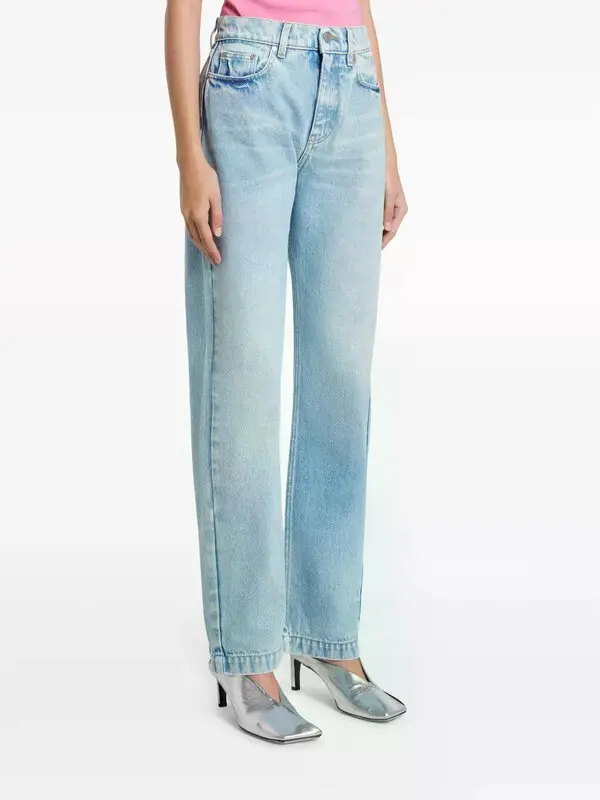 Stella McCartney S Wave-patch Straight-leg Jeans