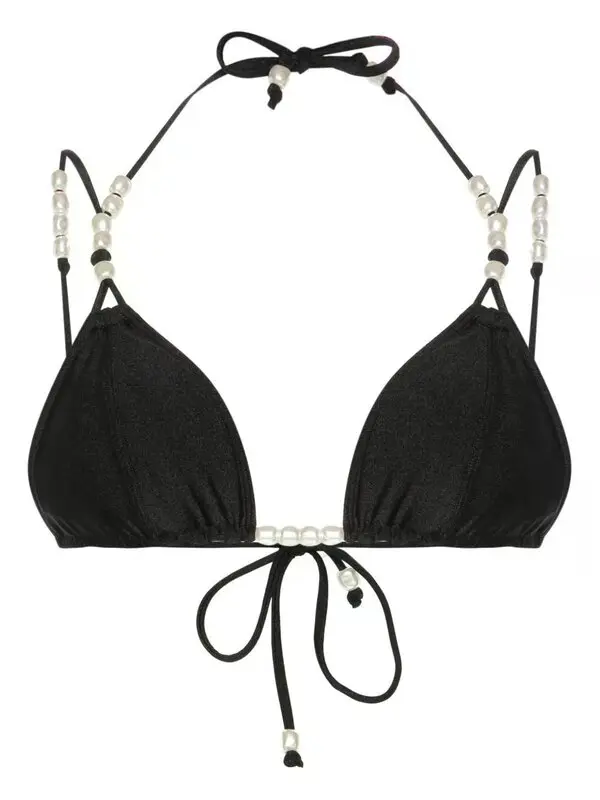 Cult Gaia Anoki Bikini Top - Black