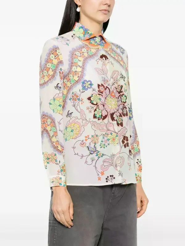Etro Floral-print Shirt