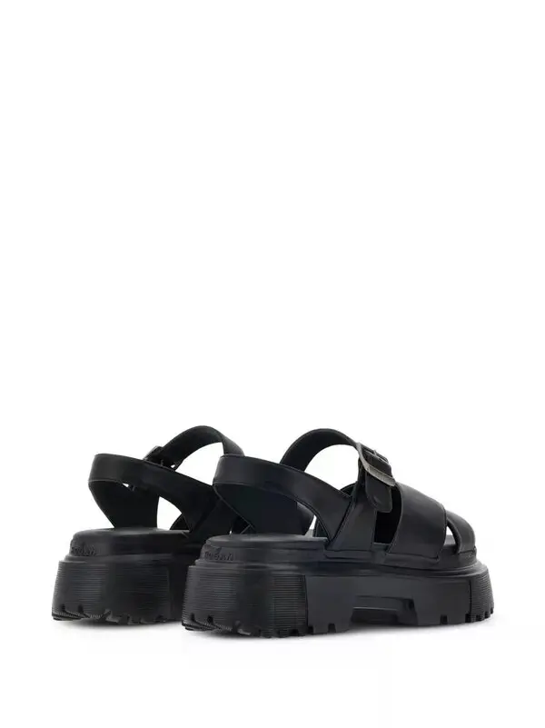 Hogan Crossover-straps Flat Sandals