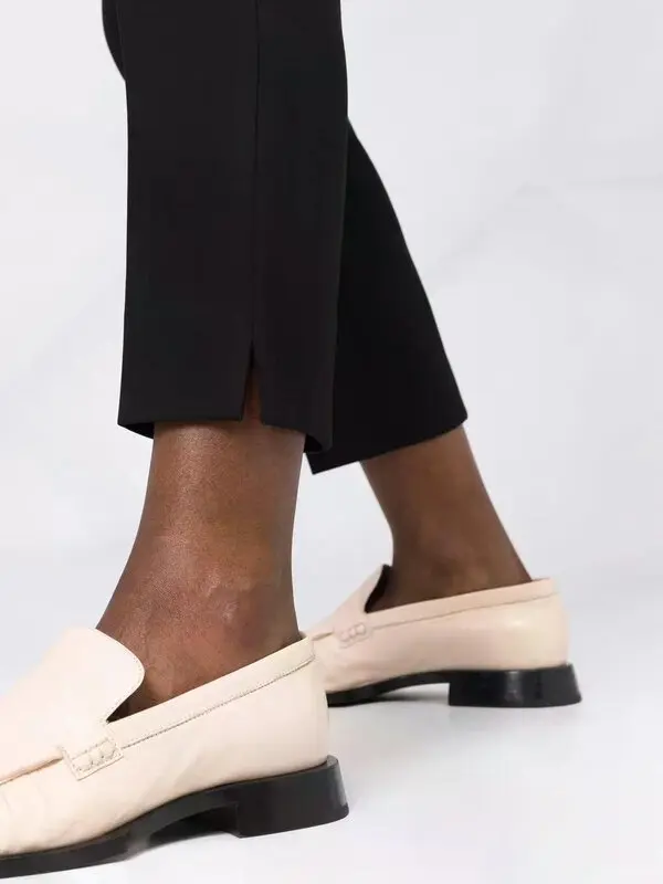 Peserico High-rise Slim-fit Trousers