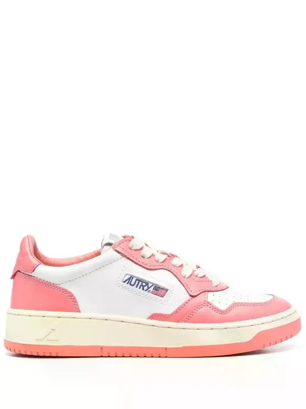 AUTRY Medalist Leather Low-top Sneakers - White