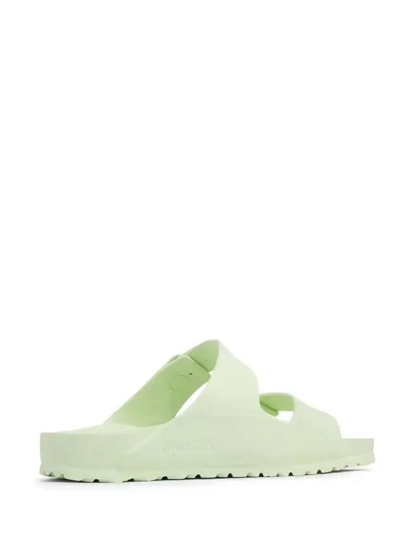 BIRKENSTOCK Buckled Flat Slides - Green