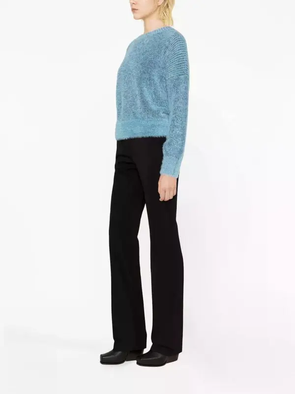 Stella McCartney Pressed-crease Flared Trousers