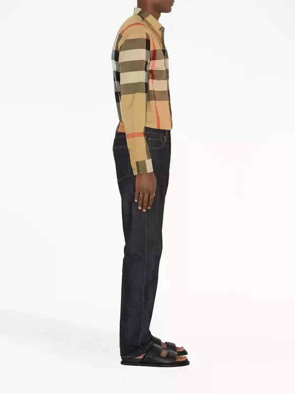Burberry Checkered Cotton Shirt