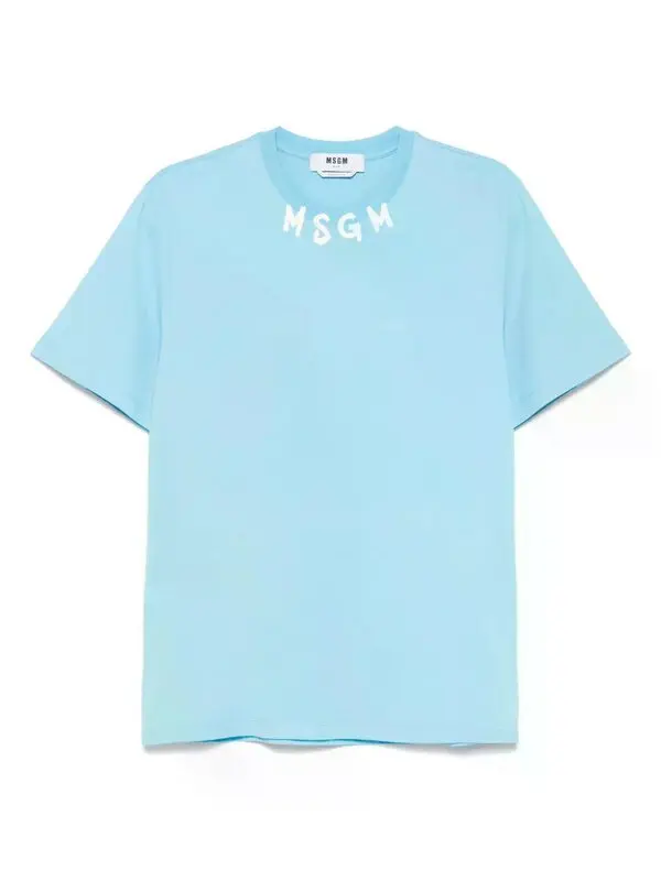 MSGM Logo-print T-shirt