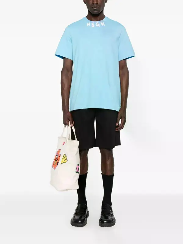 MSGM Logo-print T-shirt