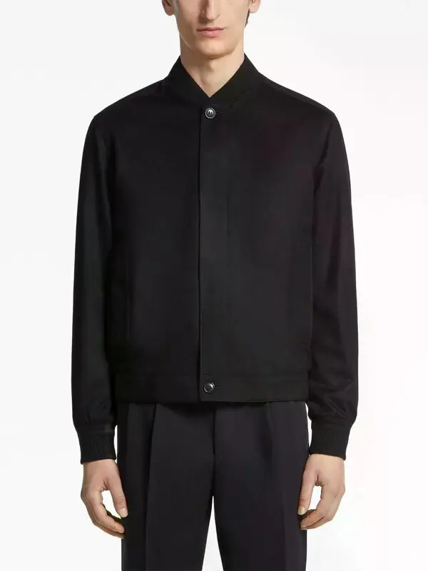 Zegna Elements Oasi Cashmere Bomber Jacket