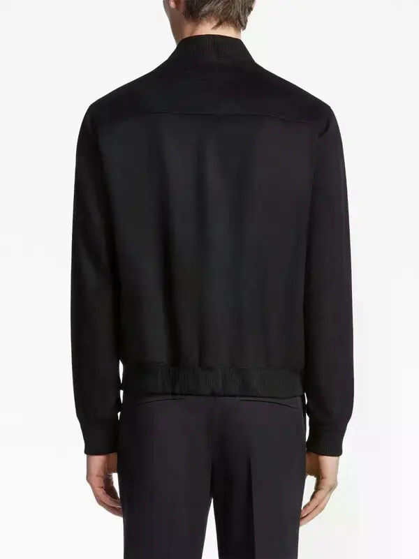 Zegna Elements Oasi Cashmere Bomber Jacket