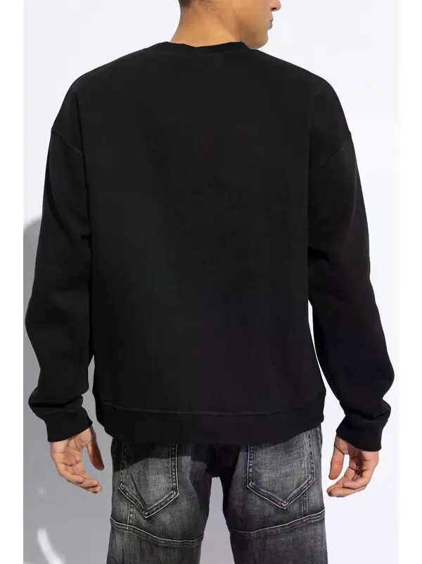 Dsquared2 Graphic-print Sweatshirt - Black
