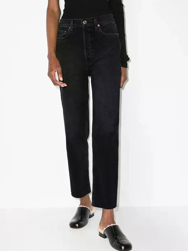 RE/DONE 70s Stone Pipe Straight-leg Jeans