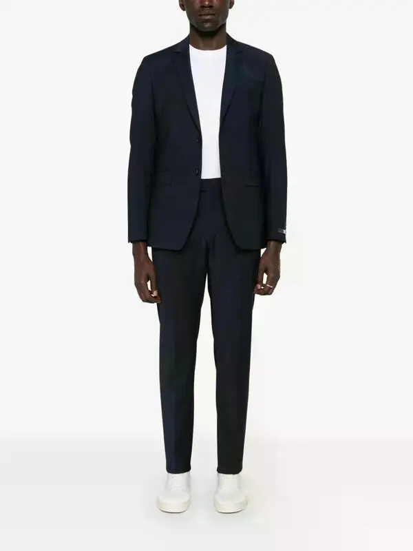 Karl Lagerfeld Single-breasted Suit - Blue