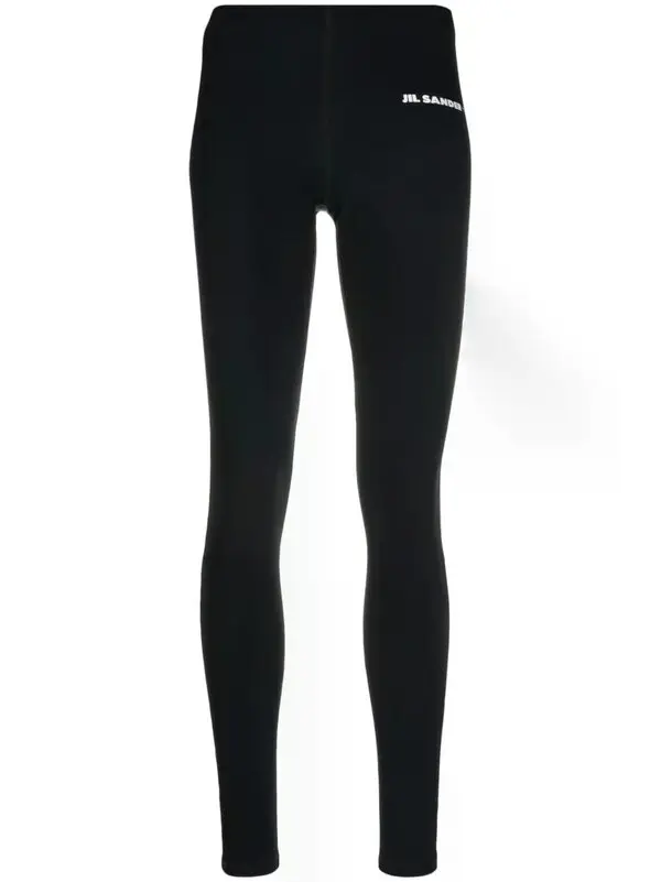 JIL SANDER Logo-print 7/8 Leggings