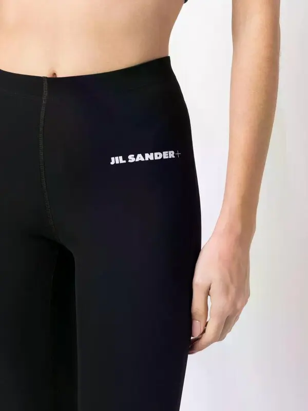 JIL SANDER Logo-print 7/8 Leggings
