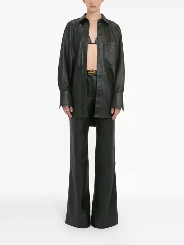 Victoria Beckham Leather Shirt