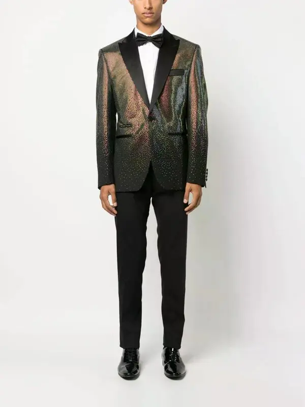 Philipp Plein Lord Rhinestone-embellished Blazer
