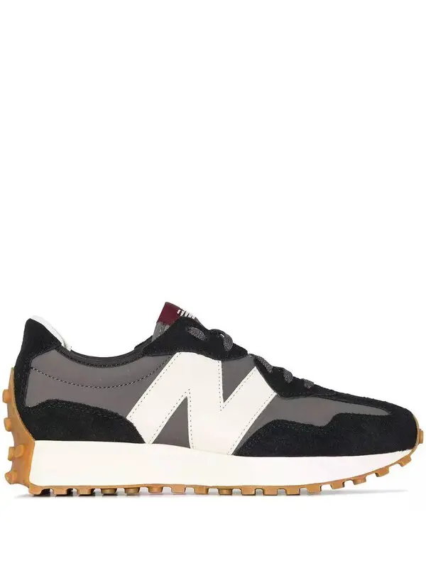 NEW BALANCE 327 Lace-up Sneakers - Black