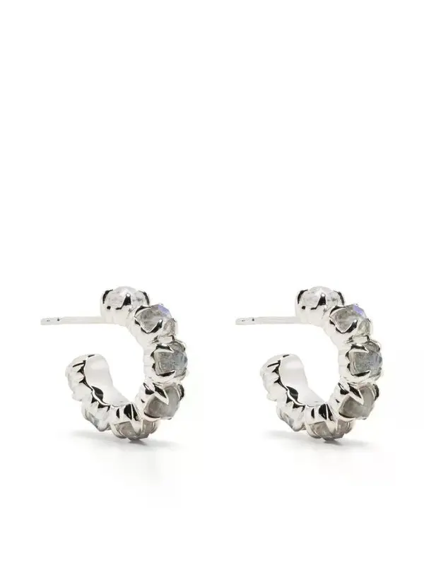 STOLEN GIRLFRIENDS CLUB Halo Cluster Earrings - Silver